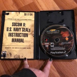 Sony | Video Games & Consoles | Used Socom Ii Us Navy Seals Ps2 Game ...
